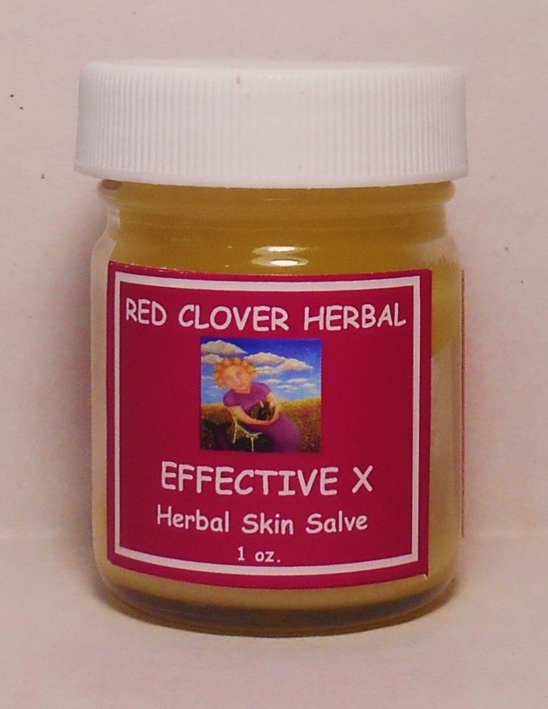 Effective X – Herbal Skin Salve – Red Clover Herbal Apothecary Farm